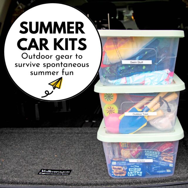 Summer Car Kits for Outdoor Adventures - Busy Toddler