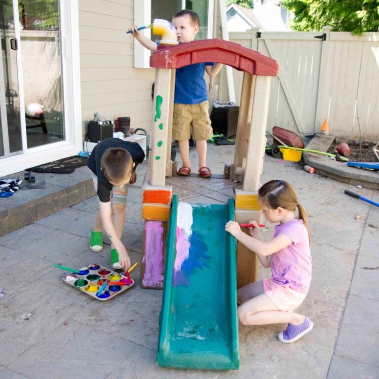 Outdoor Toy Storage Ideas - Busy Toddler