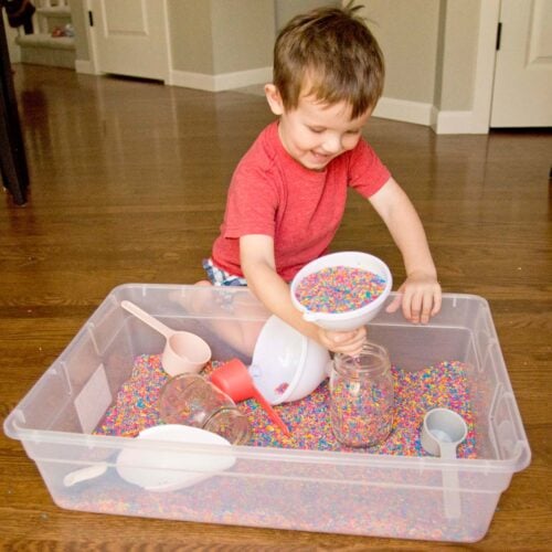 How to Dye Rice - Busy Toddler