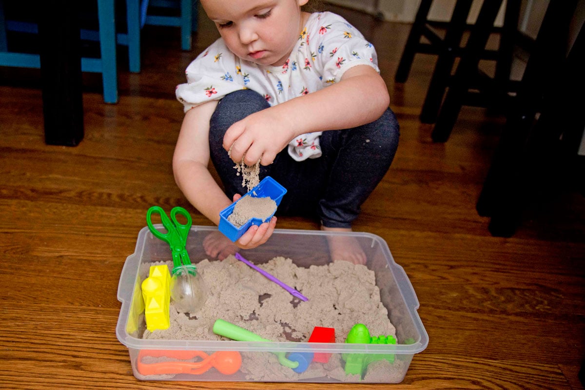 Kinetic Sand 101 - Busy Toddler