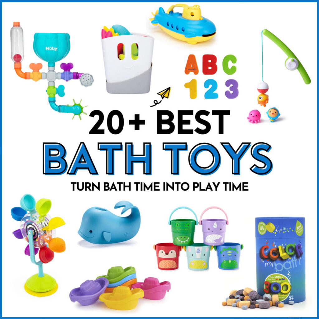 Bath Activities for Kids - Busy Toddler