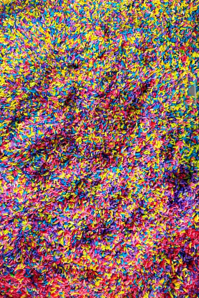 How to Dye Rice - Busy Toddler