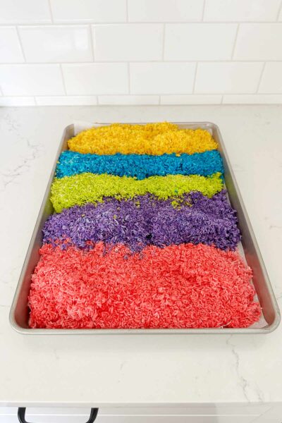 How to Dye Rice - Busy Toddler