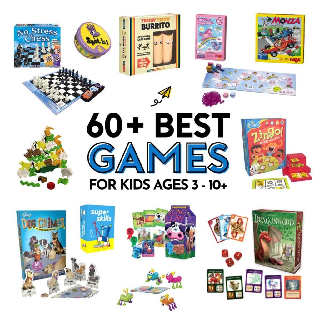 Best Board Games for Kids - Busy Toddler