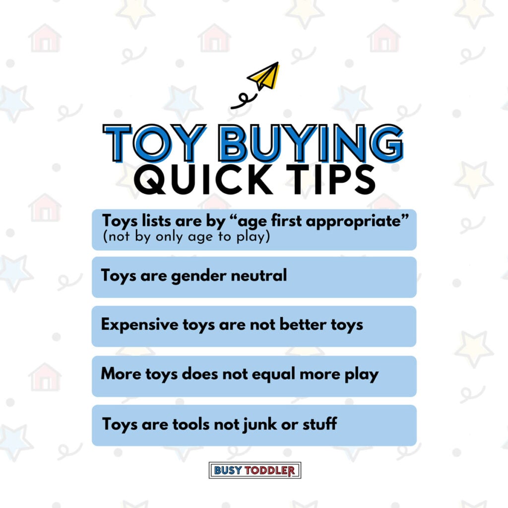 Best Toys for Kids by Age - Busy Toddler