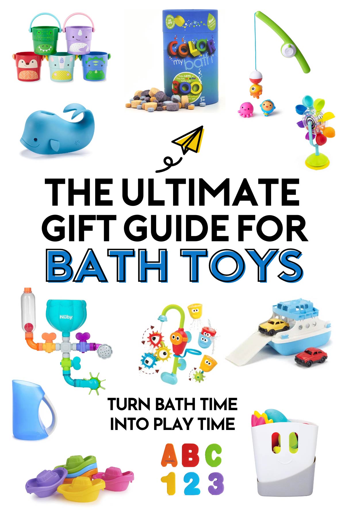 Best Bath Toys for Kids - Busy Toddler
