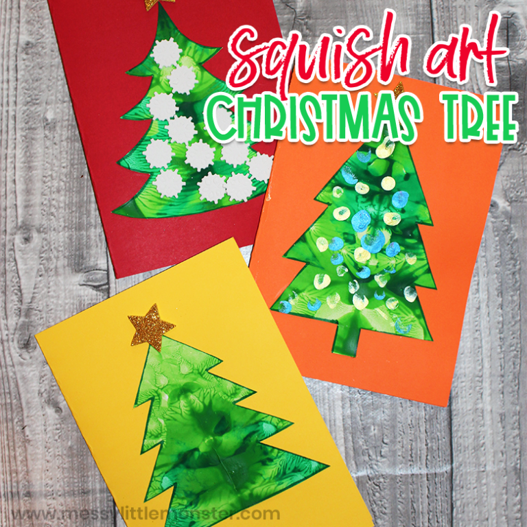 Christmas Art Projects for Kids - Busy Toddler