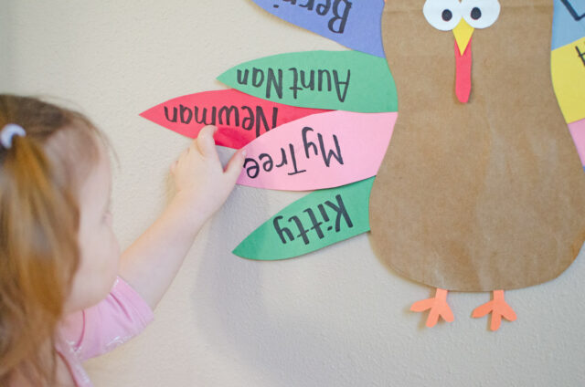 Thankful Turkey Craft - Busy Toddler