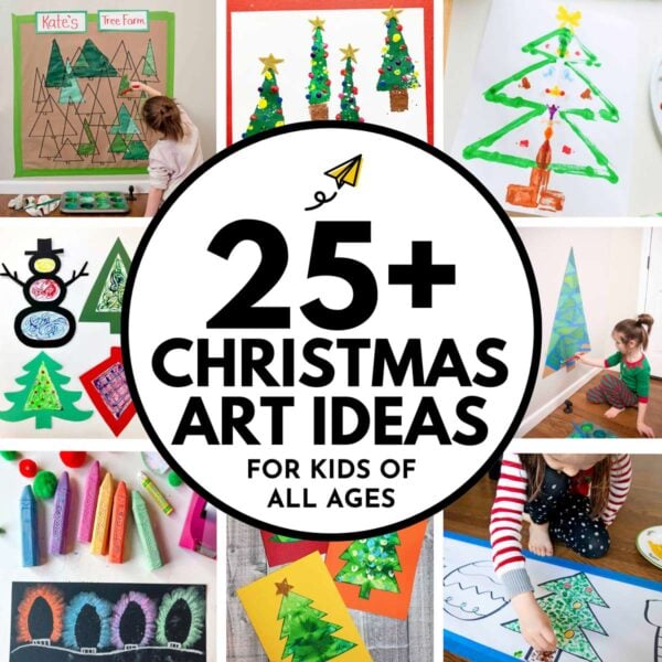 Christmas Art Projects for Kids - Busy Toddler