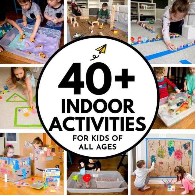 Best Indoor Activities for Kids - Busy Toddler