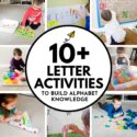 10+ Activities for Learning the Alphabet - Busy Toddler