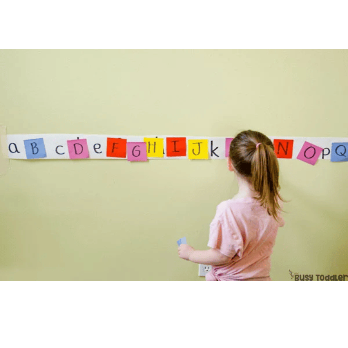 10+ Activities for Learning the Alphabet - Busy Toddler