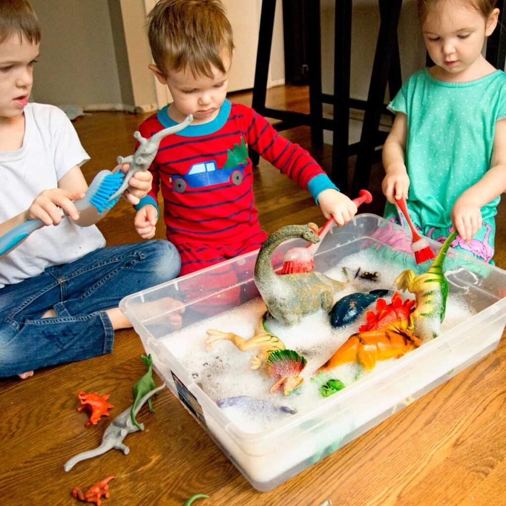 Bath Activities for Kids - Busy Toddler