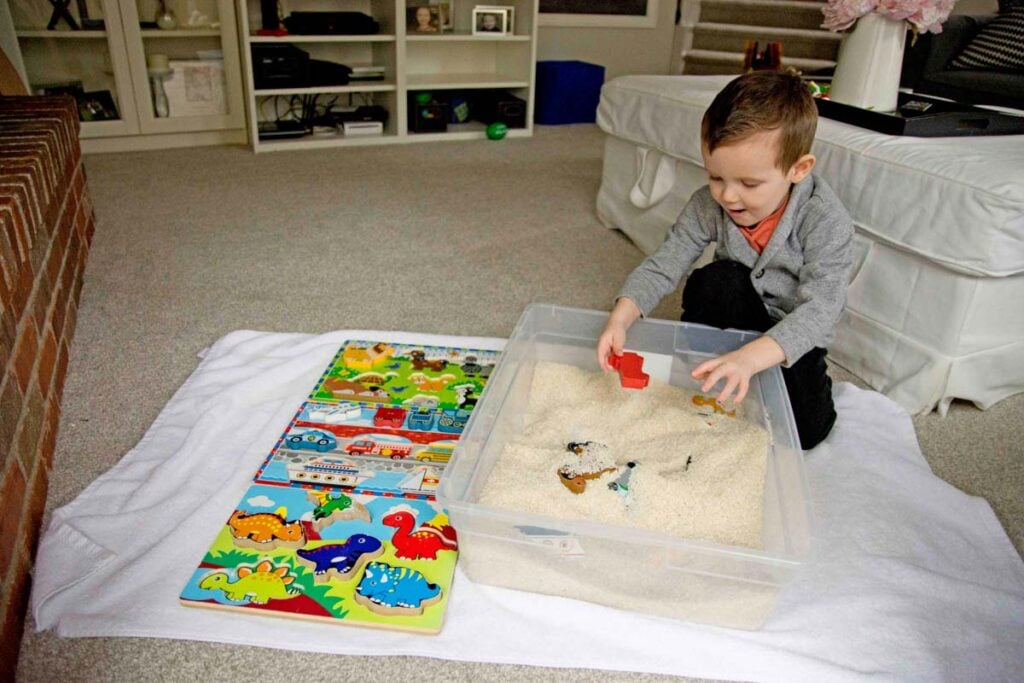 Puzzle Sorting Station - Busy Toddler