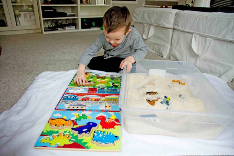 Puzzle Sorting Station - Busy Toddler