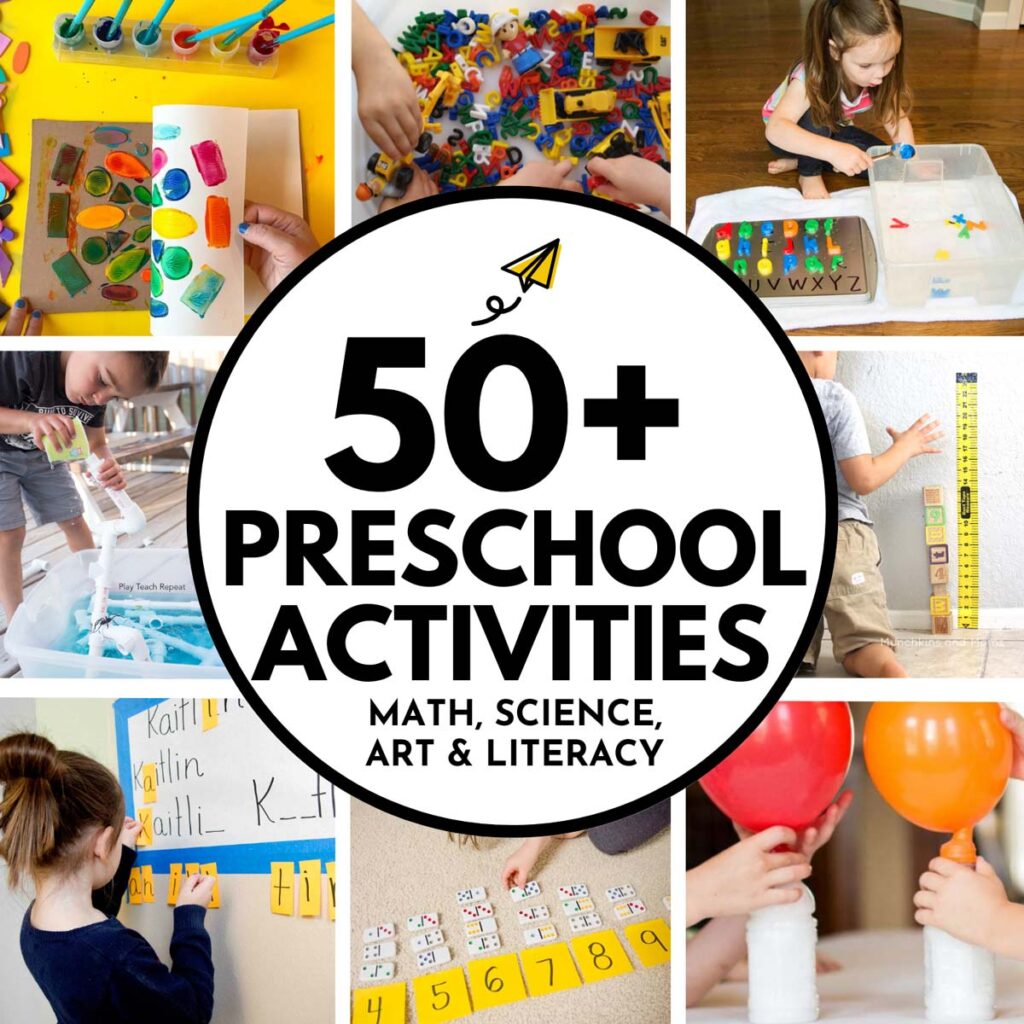 50+ Awesome Preschool Activities - Busy Toddler