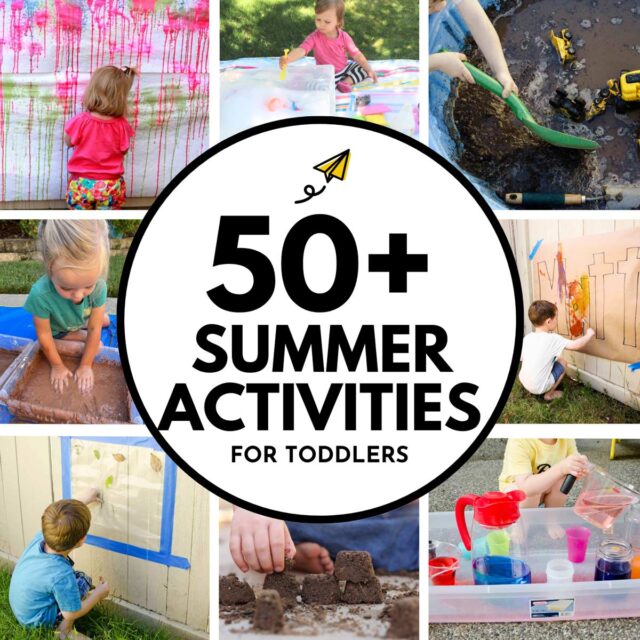 Summer Activities for Toddlers - Busy Toddler