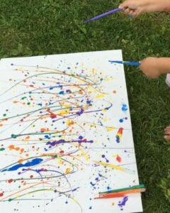 20+ Outdoor Art Activities for Kids - Busy Toddler
