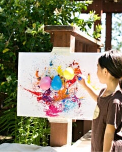 20+ Outdoor Art Activities for Kids - Busy Toddler