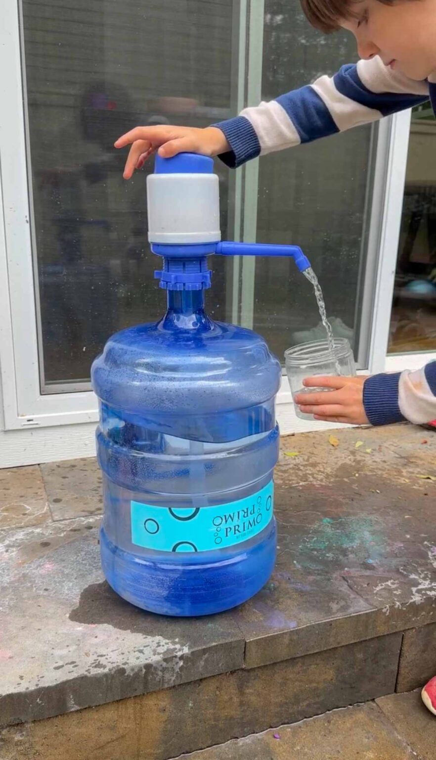 DIY Water Pump for Kids - Busy Toddler