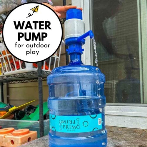 DIY Water Pump for Kids - Busy Toddler