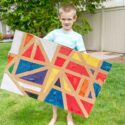 Tape Resist Art Activity for Kids - Busy Toddler