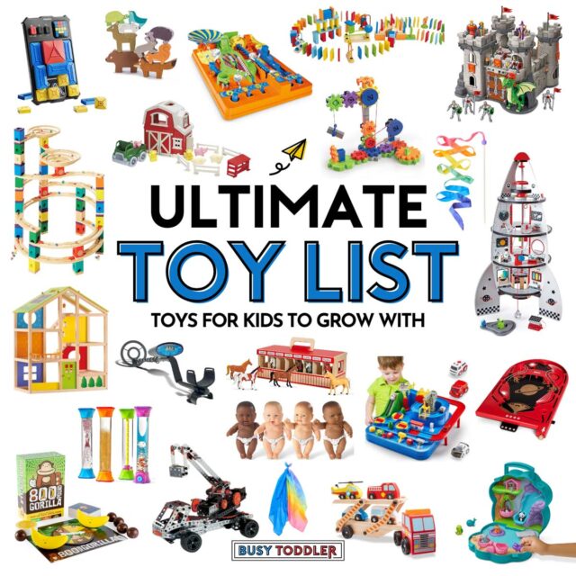 Best Toys for Kids by Age - Busy Toddler
