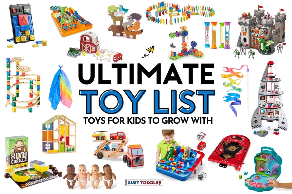 Best Toys for Kids by Age - Busy Toddler