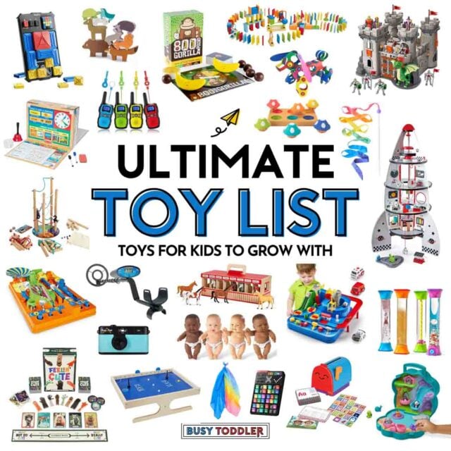 Best Toys for Kids by Age - Busy Toddler